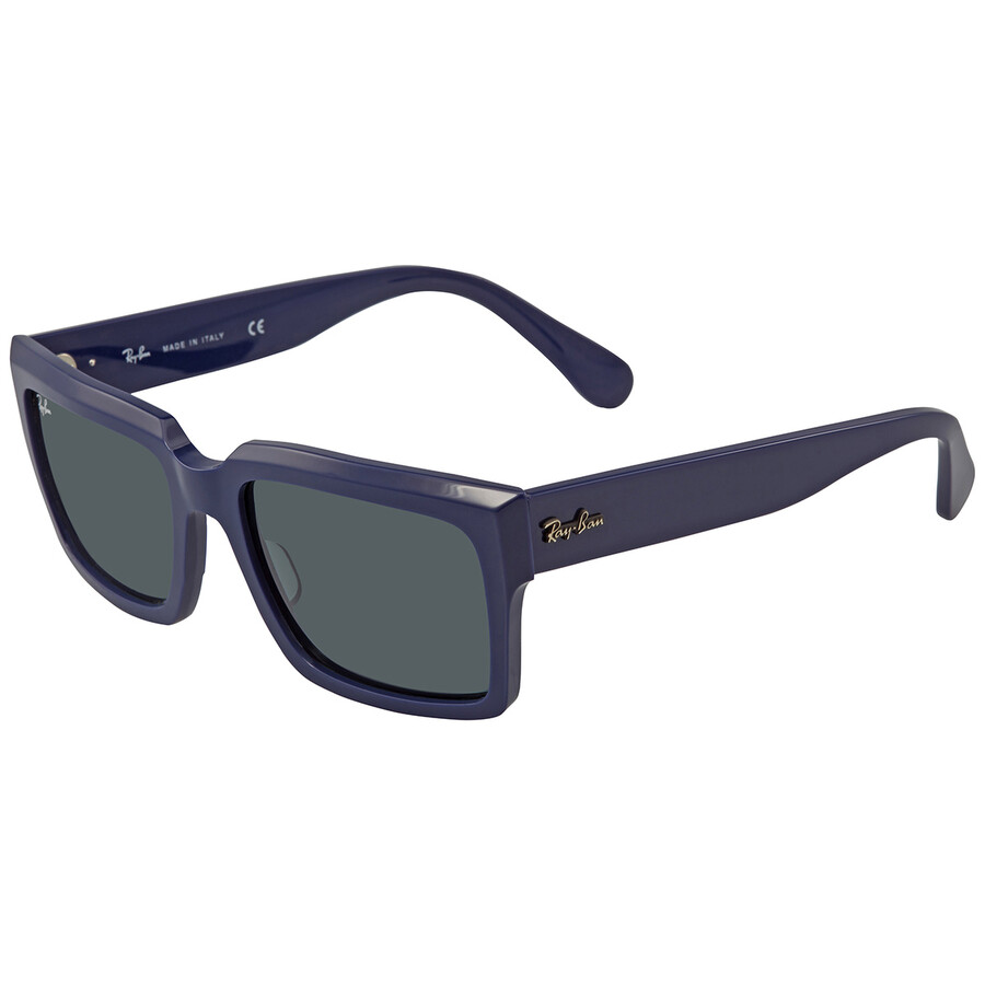 Ray-Ban Inverness Blue/Grey Rectangular Unisex Sunglasses RB2191 1321R5 ...