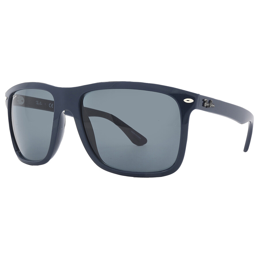 Ray-Ban Boyfriend Two Blue Sport Unisex Sunglasses RB4547 6717R5 60 ...