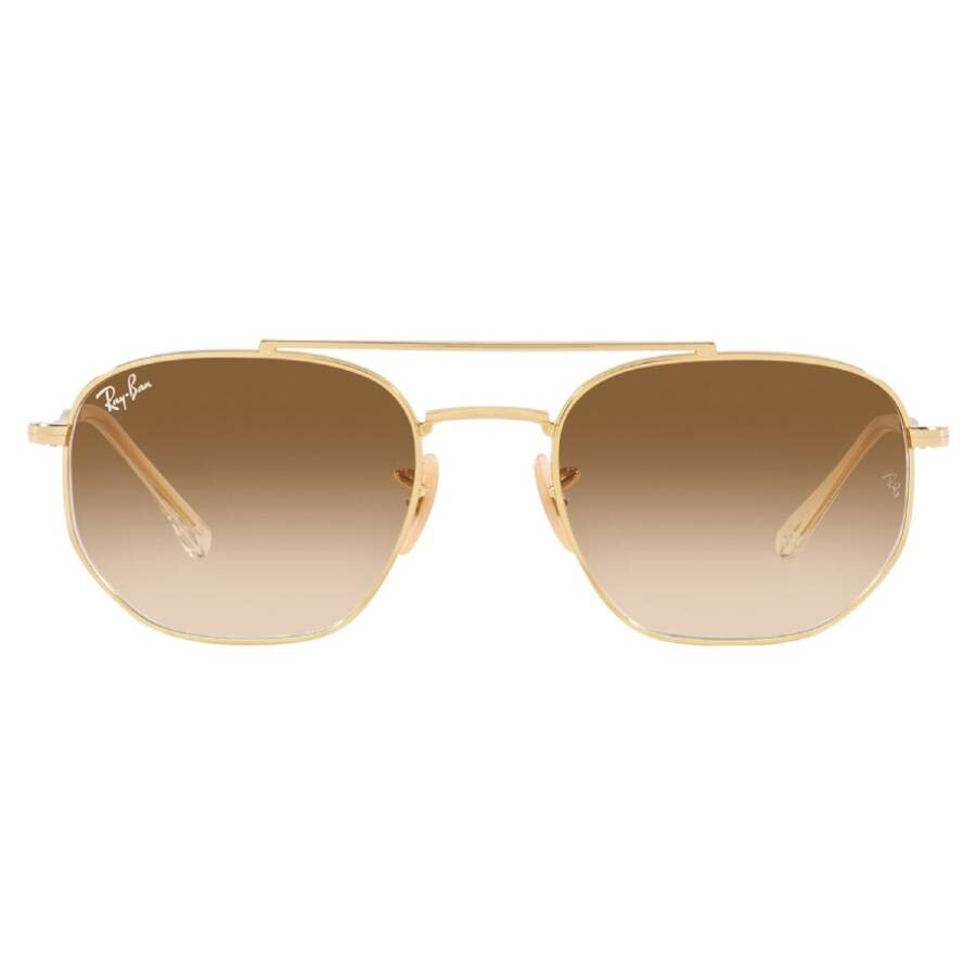 Ray-Ban Brown Gradient Irregular Unisex Sunglasses RB3707 001/51 57 ...