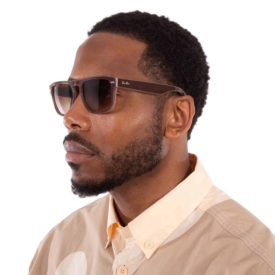 Ray-Ban Brown Gradient Square Unisex Sunglasses RB4407 673113 57 ...