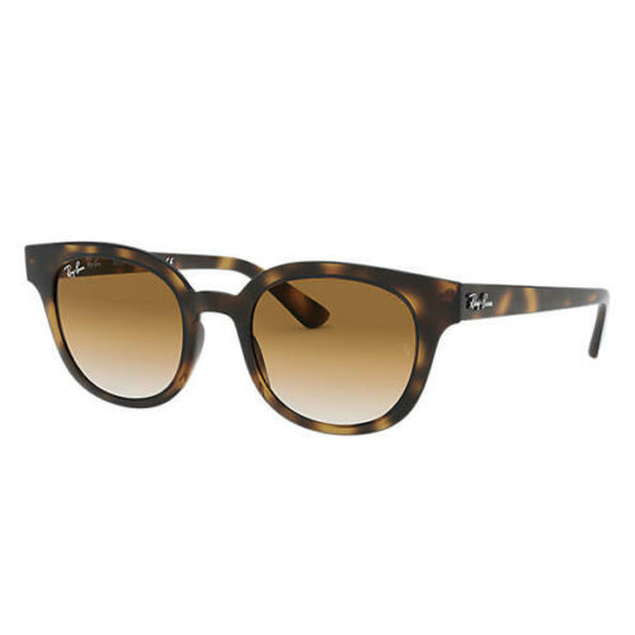 Ray-Ban Clear Gradient Brown Square Unisex Sunglasses RB4324F 710/51 50 ...