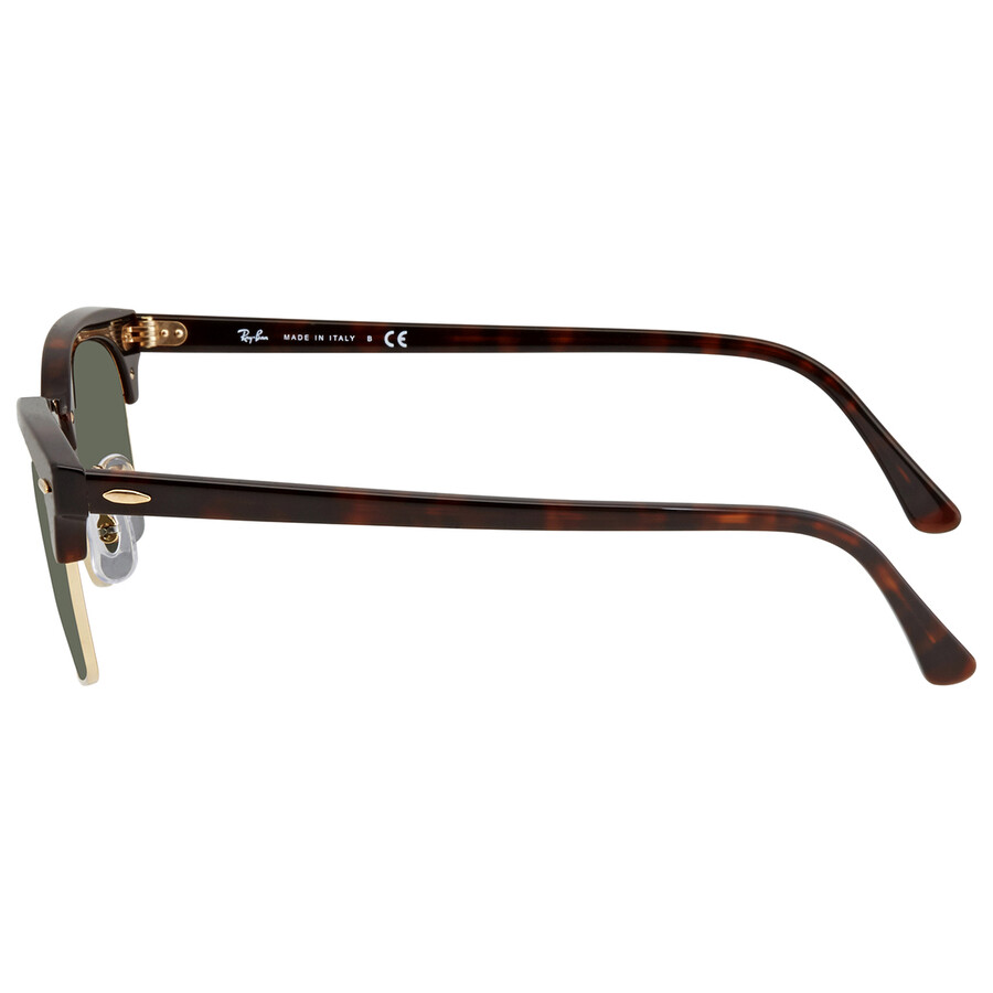 Ray-Ban Clubmaster Square Legend Gold Green Unisex Sunglasses RB3916 ...