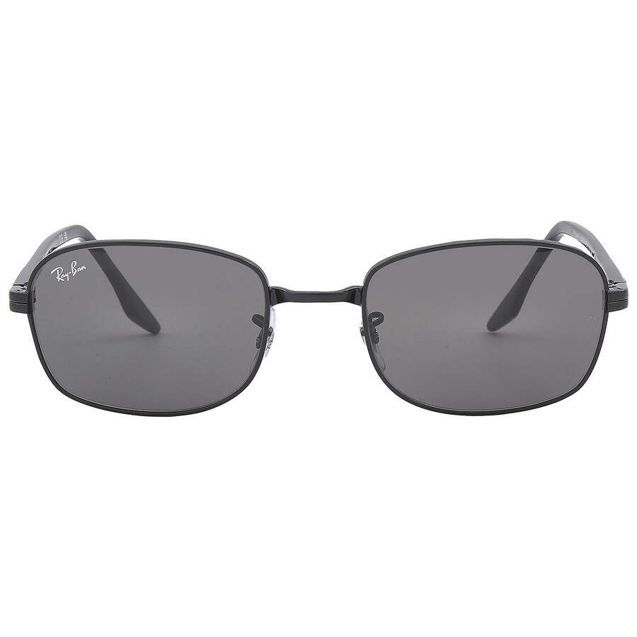 Ray-Ban Dark Gray Rectangular Unisex Sunglasses RB3690 002/B1 54 ...