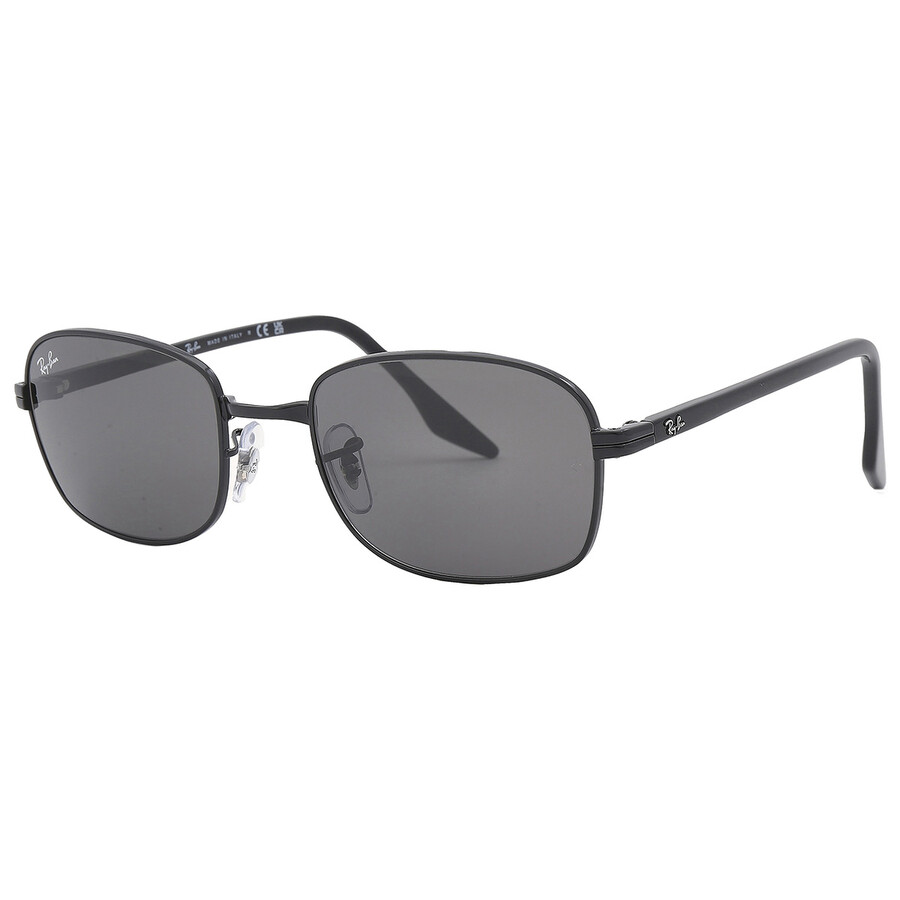 Ray-Ban Dark Gray Rectangular Unisex Sunglasses RB3690 002/B1 54 ...