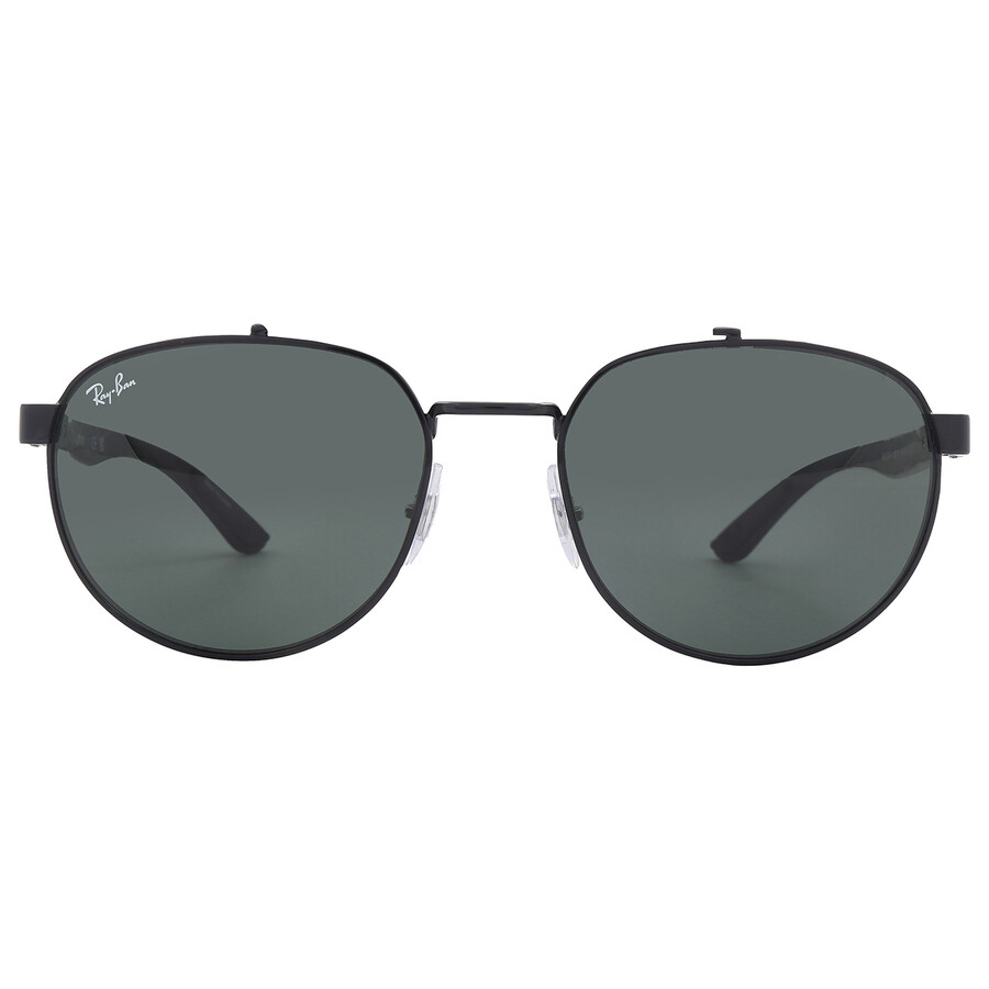 Ray-Ban Dark Green Pilot Unisex Sunglasses RB3736 002/71 56 ...