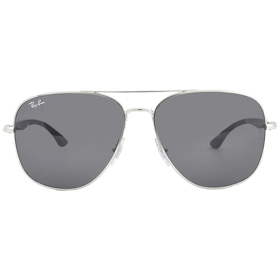 Ray-Ban Dark Grey Square Unisex Sunglasses RB3683 003/B1 59 ...