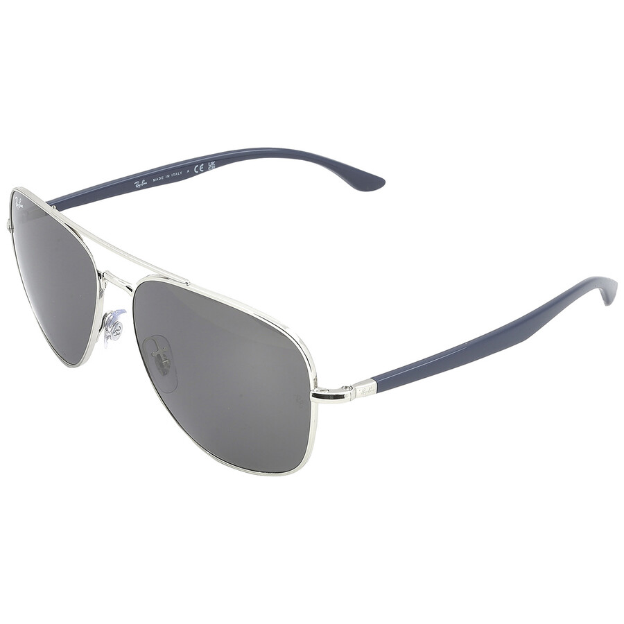 Ray-Ban Dark Grey Square Unisex Sunglasses RB3683 003/B1 59 ...