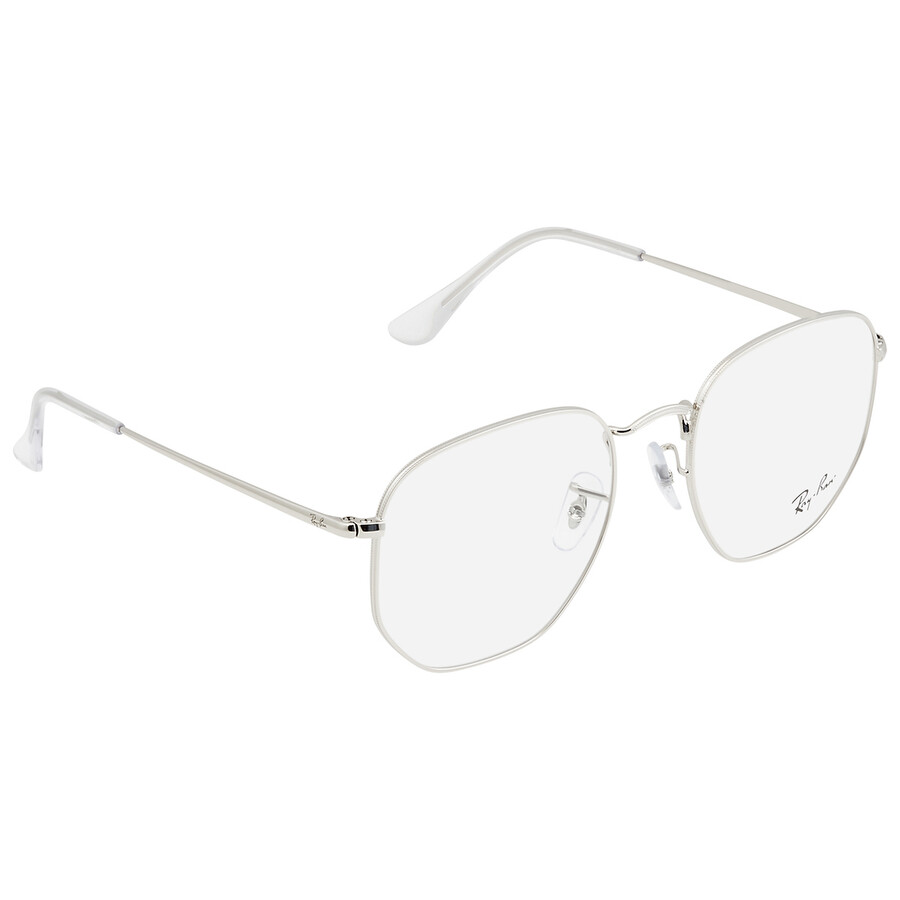 Ray-Ban Demo Hexagonal Ladies Eyeglasses RX6448F 2501 56 8056597370042 ...