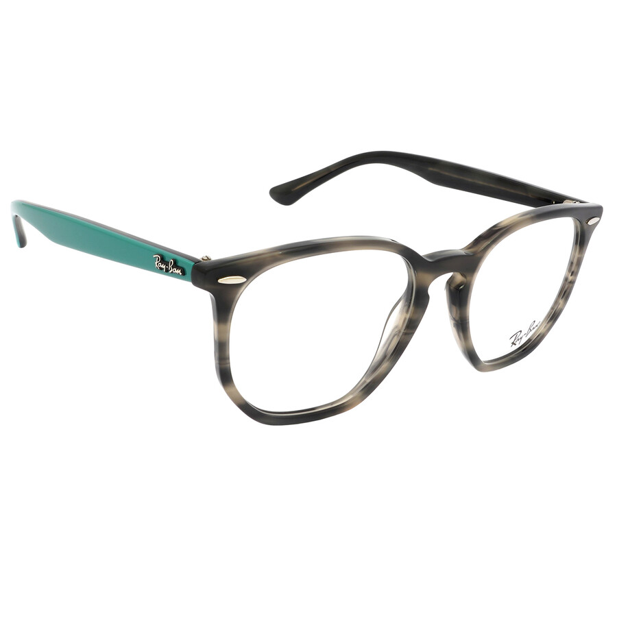 Ray-Ban Demo Oval Unisex Eyeglasses RX7151 5800 52 8053672915334 ...