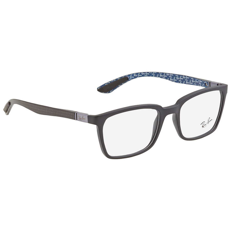 Ray-Ban Demo Rectangular Men's Eyeglasses 0RX8906 5196 52 0RX8906 5196 ...