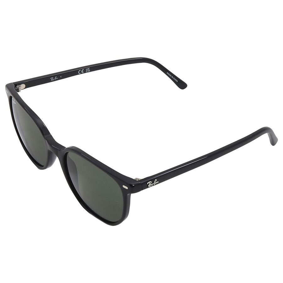 Ray-Ban Elliot Green Square Unisex Sunglasses RB2197 901/31 52 ...