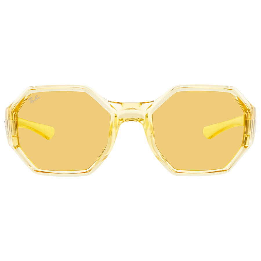 Ray-Ban Evolve Yellow / Green Photochromic Geometric Unisex Sunglasses ...