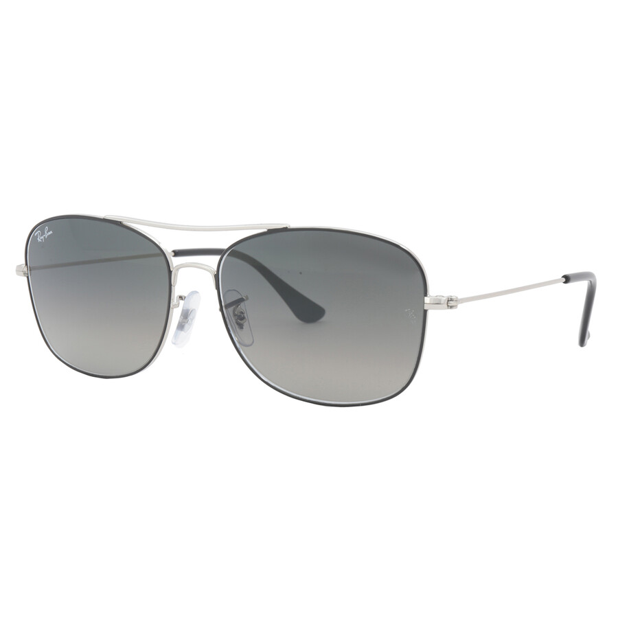 Ray-Ban Gray Gradient Square Unisex Sunglasses RB3799 914471 57 ...