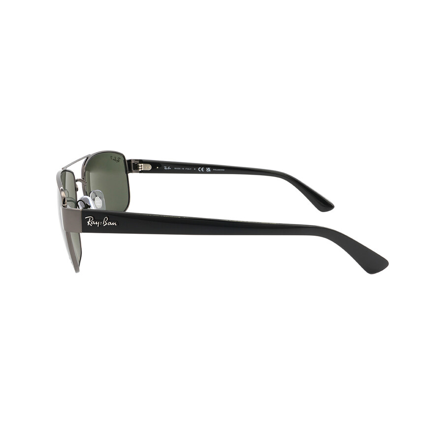 Ray-Ban Green Navigator Men's Sunglasses RB3663 004/58 60 8056597242943 ...