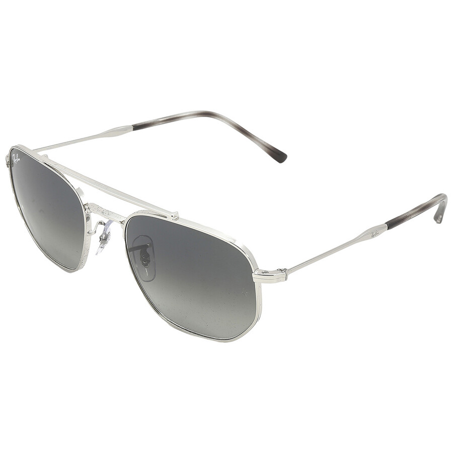 Ray-Ban Grey Gradient Irregular Unisex Sunglasses RB3707 003/71 54 ...