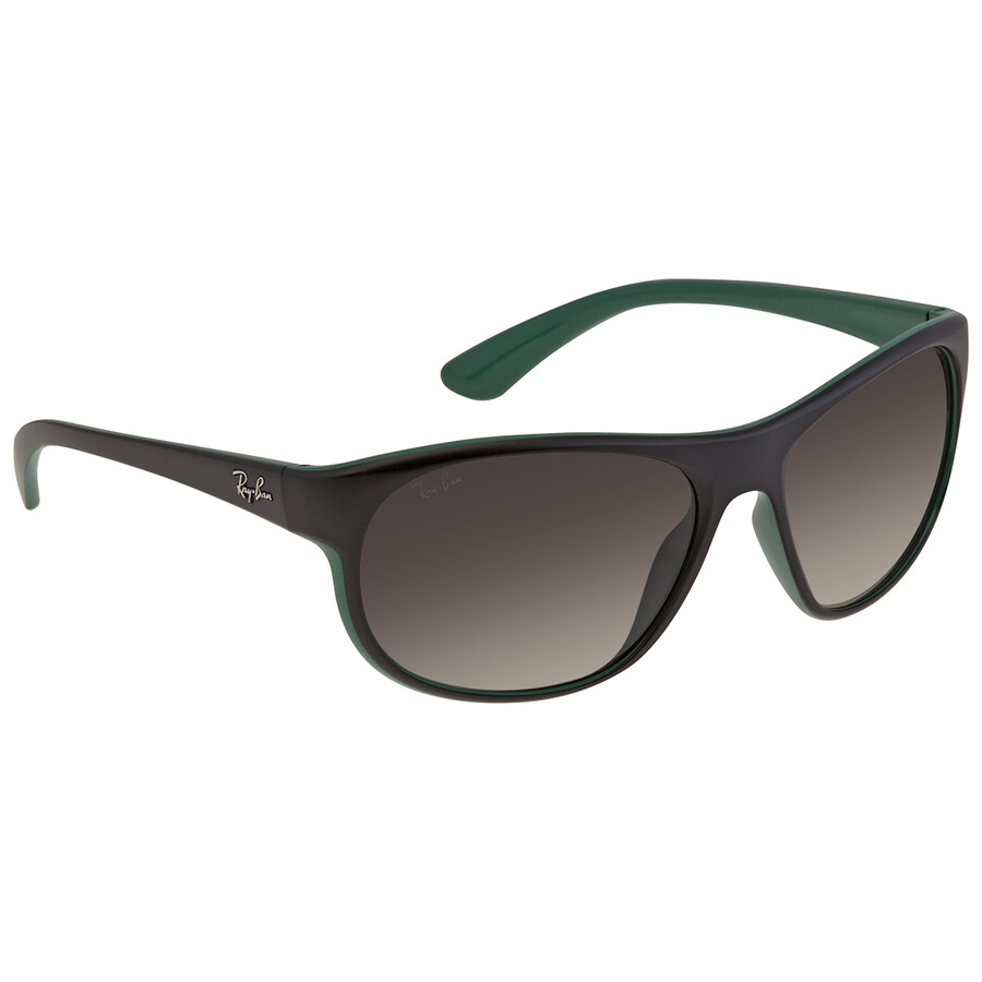 Ray-Ban Grey Gradient Rectangular Unisex Sunglasses 0 RB4351 656811 59 ...