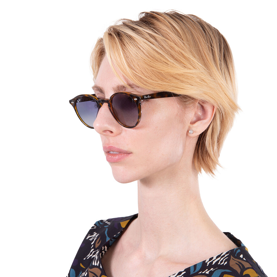 Ray-Ban Grey Gradient Round Unisex Sunglasses RB2180 710/4L 49 ...