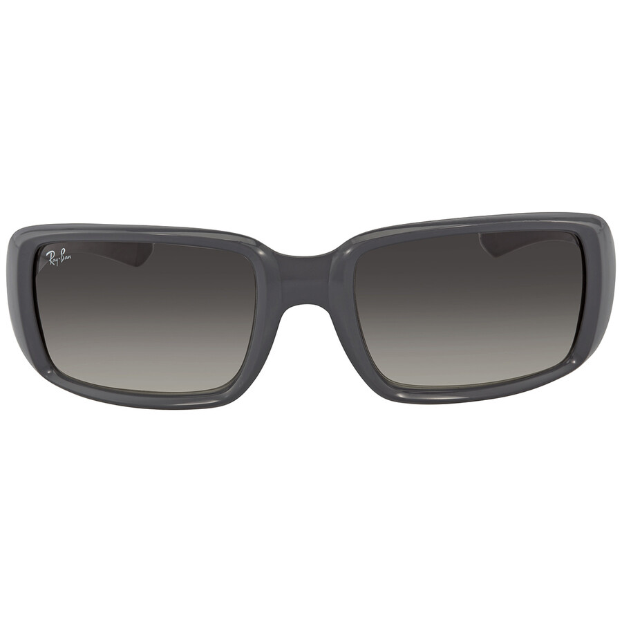 Ray-Ban Grey Gradient Wrap Men's Sunglasses RB4338 649711 59 ...