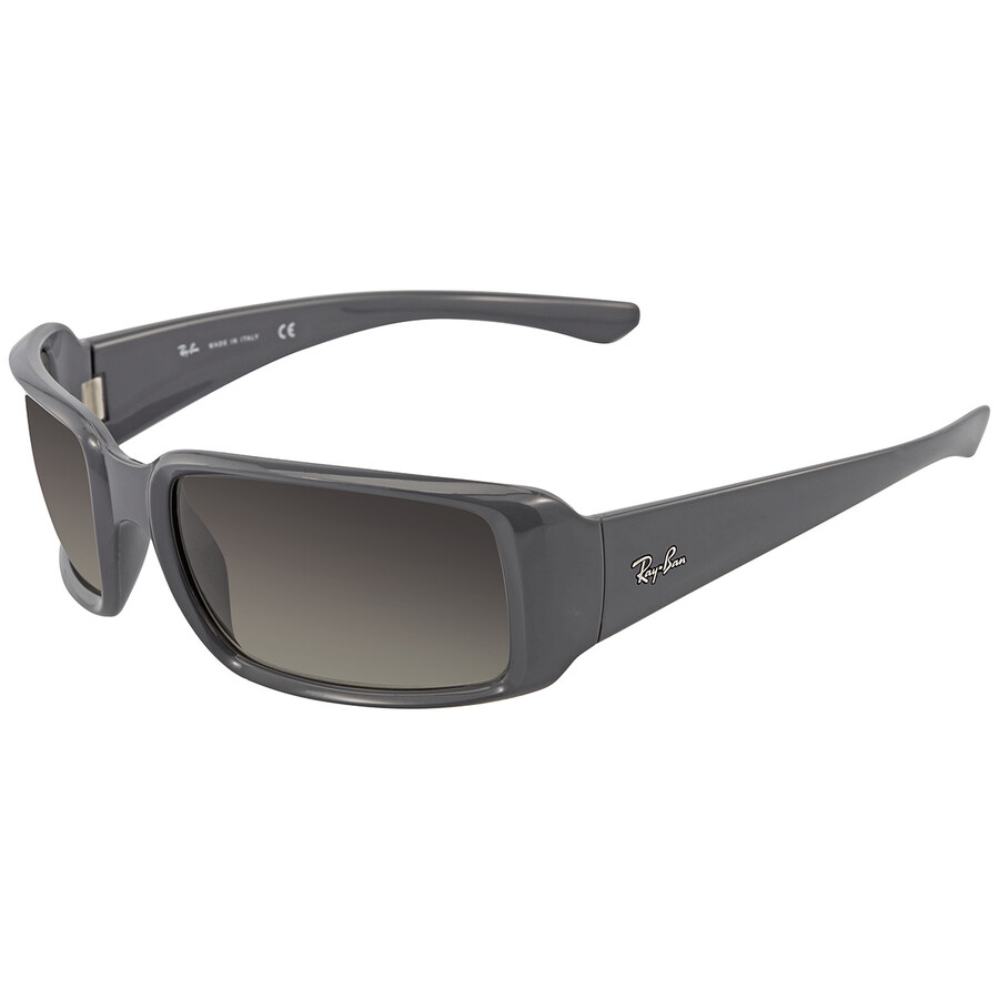 Ray-Ban Grey Gradient Wrap Men's Sunglasses RB4338 649711 59 ...