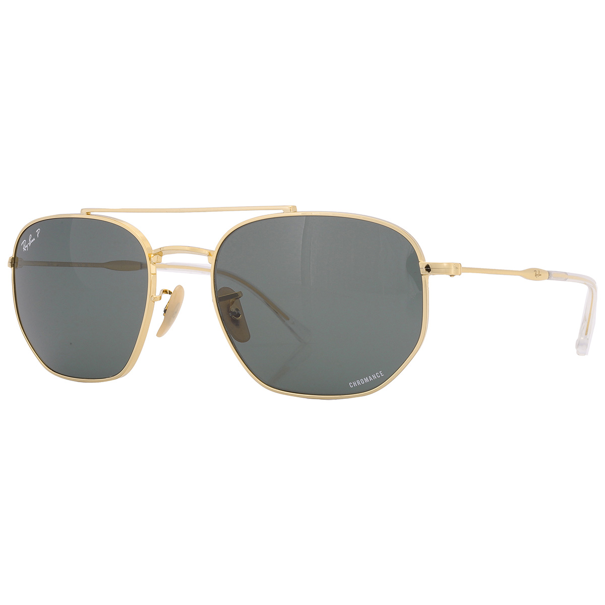 Ray-Ban Grey Irregular Unisex Sunglasses RB3707 001/O9 57 8056597834261 ...
