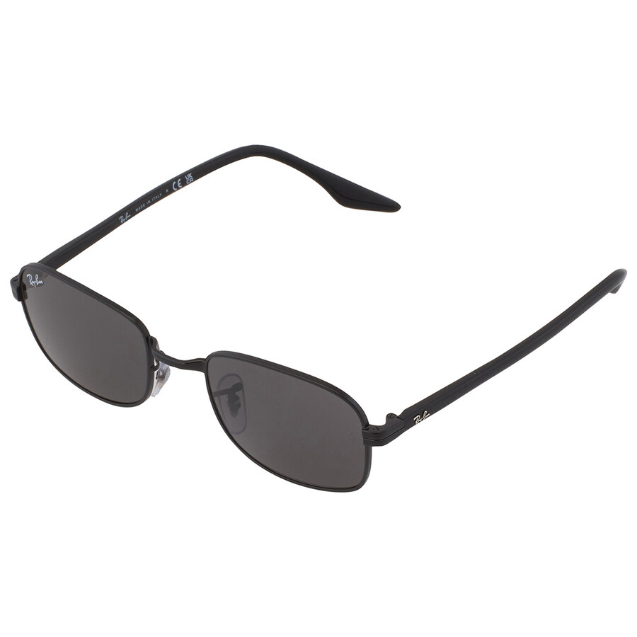 Ray-Ban Grey Rectangular Unisex Sunglasses RB3690 002/B1 51 ...