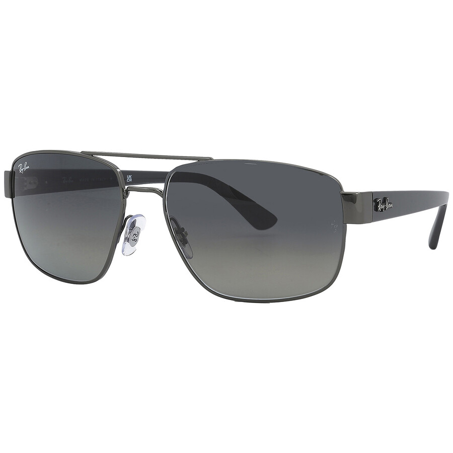 Ray-Ban Gunmetal Aviator Sunglasses RB3663 004/71 60 8056597242936 ...