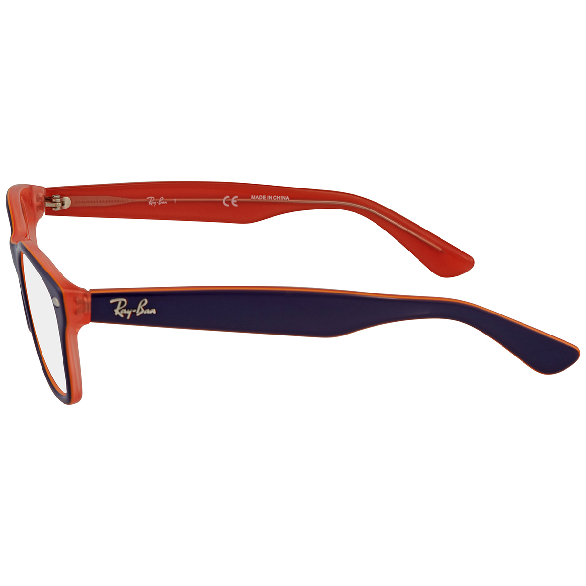 Ray-Ban Optics Kids Demo New Wayfarer Junior Eyeglasses RY1528 3762 48 ...