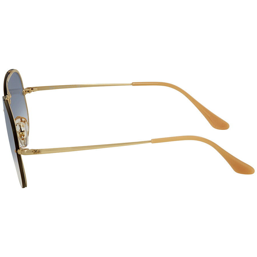 Ray-Ban Light Blue Gradient Aviator Sunglasses RB3584N 001/19 58 ...