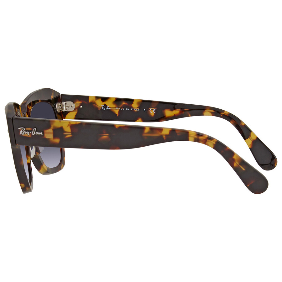 Ray-Ban Light Blue Gradient Grey Square Unisex Sunglasses 0RB2186 ...