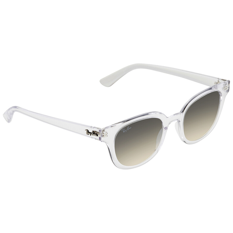 Ray-Ban Light Grey Gradient Square Sunglasses RB4324 644732 50 ...