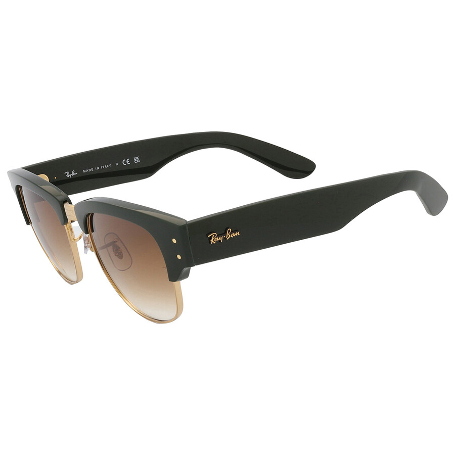 Ray-Ban Mega Clubmaster Brown Gradient Square Unisex Sunglasses RB0316S ...