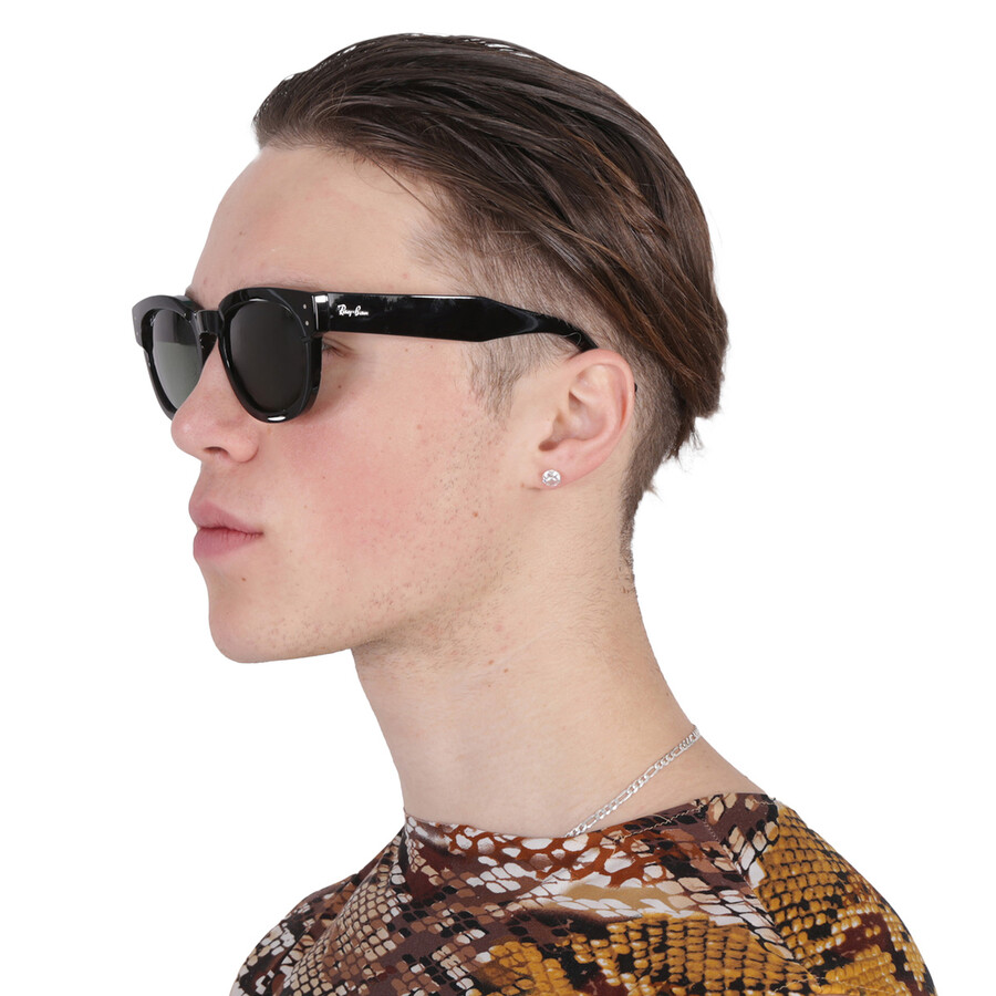 Ray-Ban Mega Hawkeye Green Square Unisex Sunglasses RB0298S 901/31 53 ...