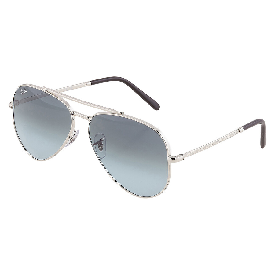 Ray-Ban New Aviator Blue Gradient Pilot Unisex Sunglasses RB3625 003/3M ...
