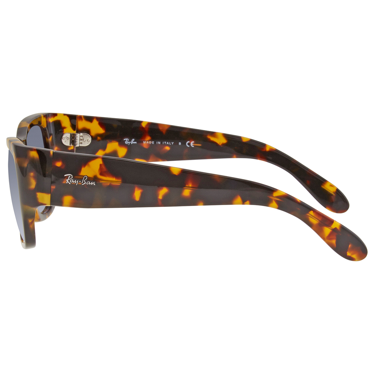 Ray-Ban Nomad Fleck Blue Gradient Square Unisex Sunglasses RB2187 ...