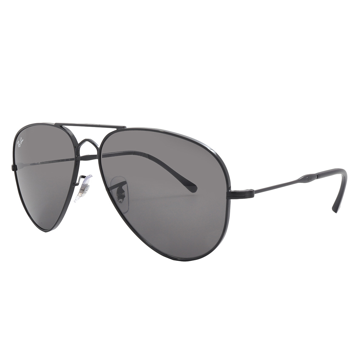 Ray-Ban Old Aviator Dark Grey Pilot Unisex Sunglasses RB3825 002/B1 58 ...