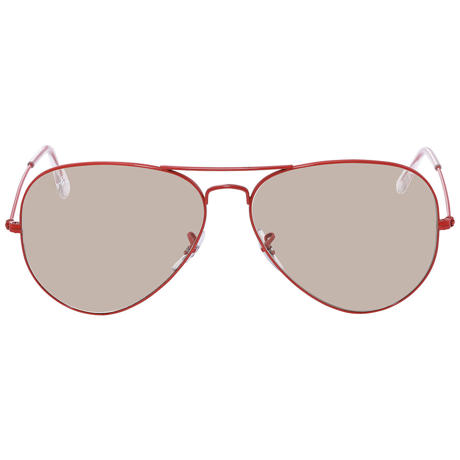 Ray-Ban Photo Evolve Brown /Grey Aviator Ladies Sunglasses RB3025 ...