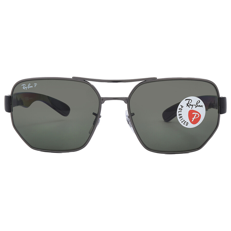 Ray-Ban Polarized Green Classic Navigator Unisex Sunglasses RB3672 004 ...