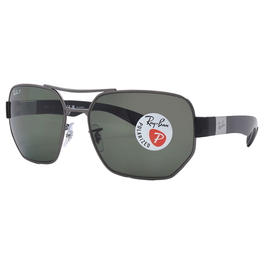 Ray-Ban Polarized Green Classic Navigator Unisex Sunglasses RB3672 004 ...