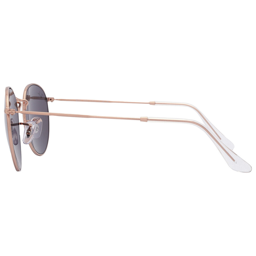 Ray-Ban Round Metal Dark Grey Unisex Sunglasses RB3447 9202B1 53 ...