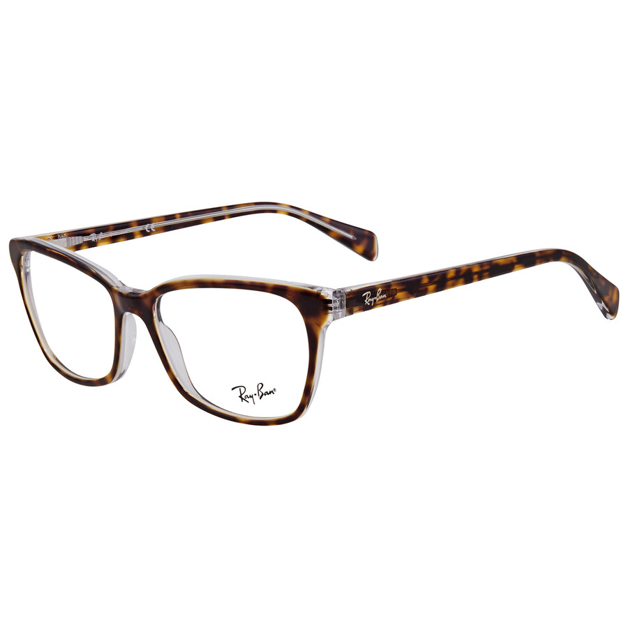 Ray-Ban Square Ladies Eyeglasses 0RX5362 5082 54 0RX5362 5082 54 ...