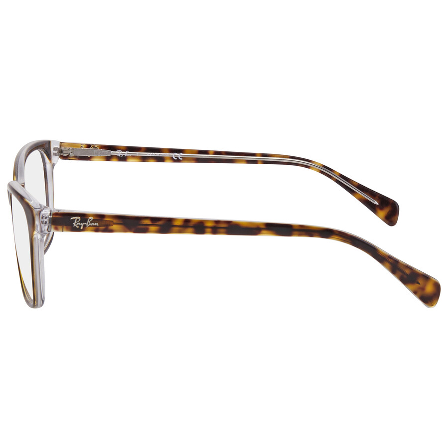 Ray-Ban Square Ladies Eyeglasses 0RX5362 5082 54 0RX5362 5082 54 ...