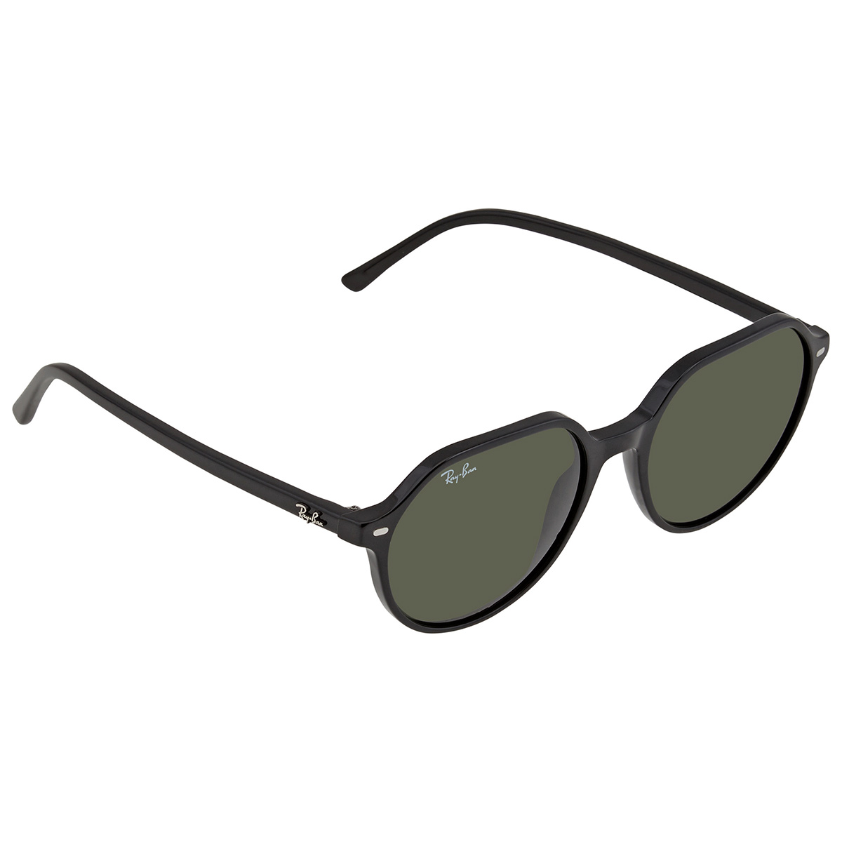 Ray-Ban Thalia Green Round Ladies Sunglasses RB2195 901/31 55 ...