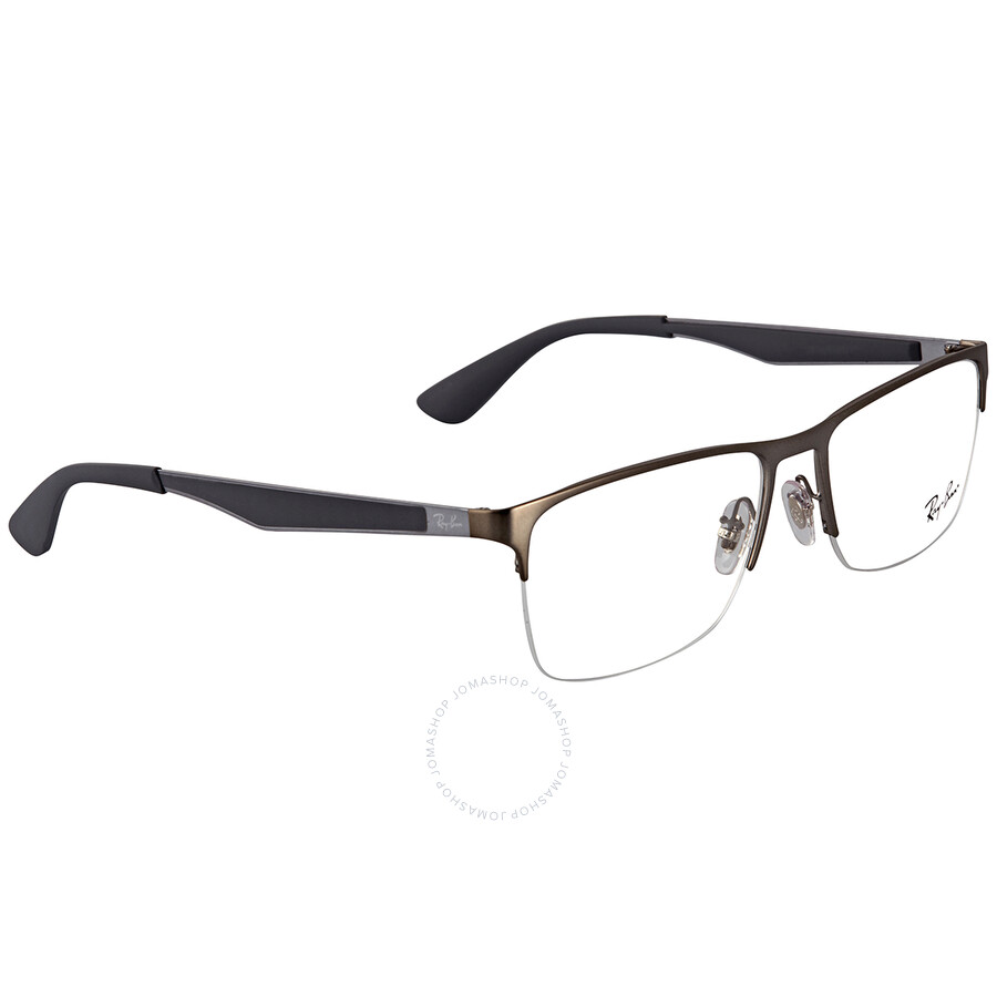 Ray-Ban Demo Rectangular Unisex Eyeglasses RX6335 2855 56 8053672402117 ...