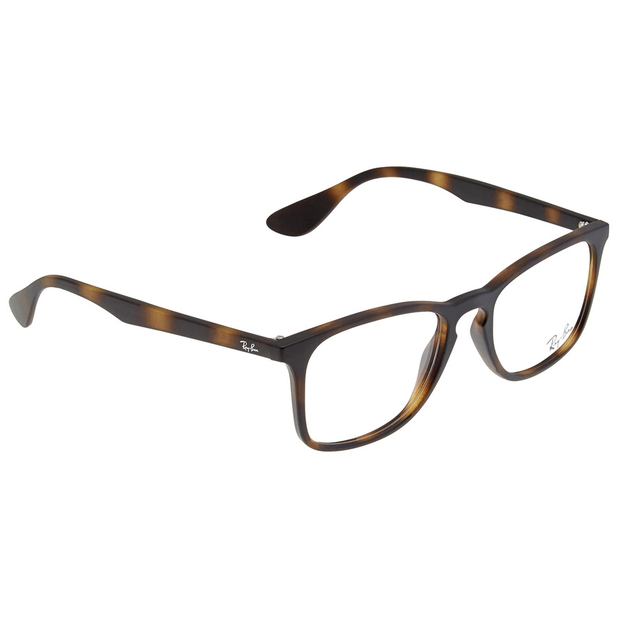 Ray-Ban Transparent Square Unisex Eyeglasses RX7074 5365 50 ...