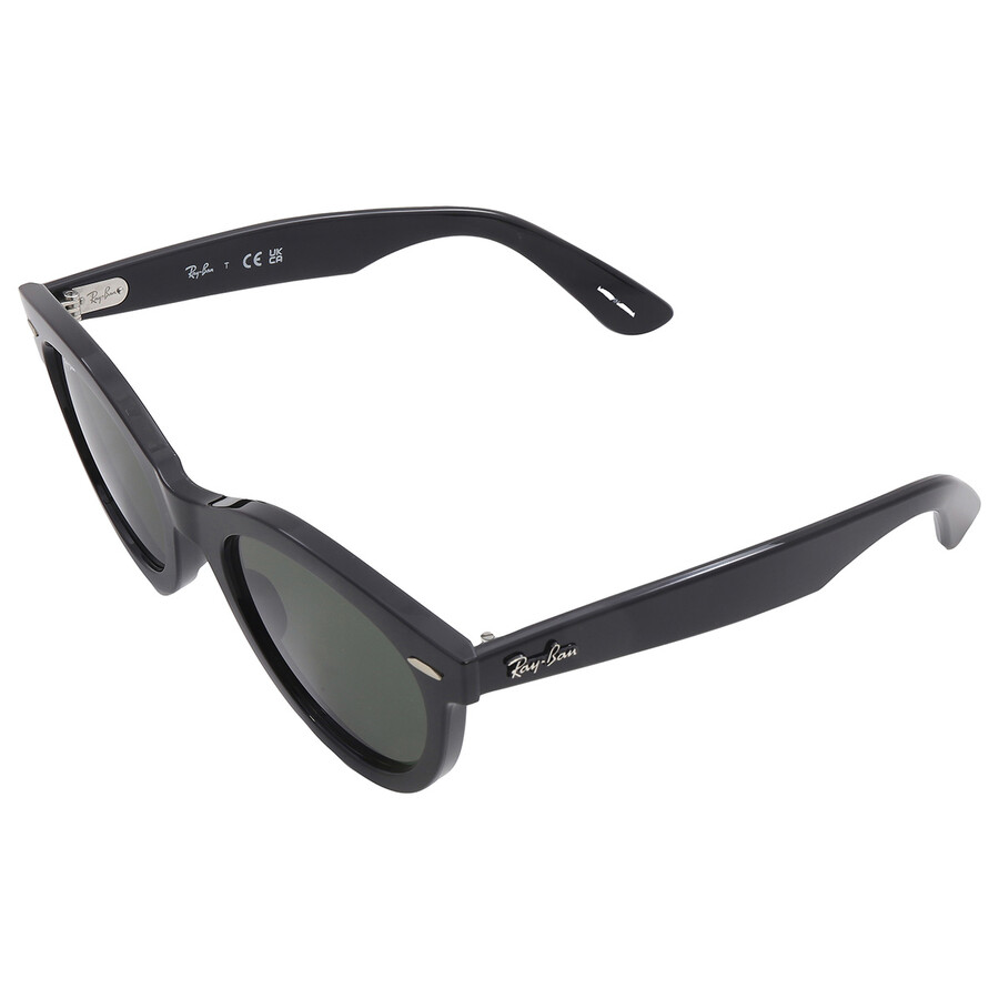 Ray-Ban Wayfarer Way Green Round Unisex Sunglasses RB2241 901/31 51 ...