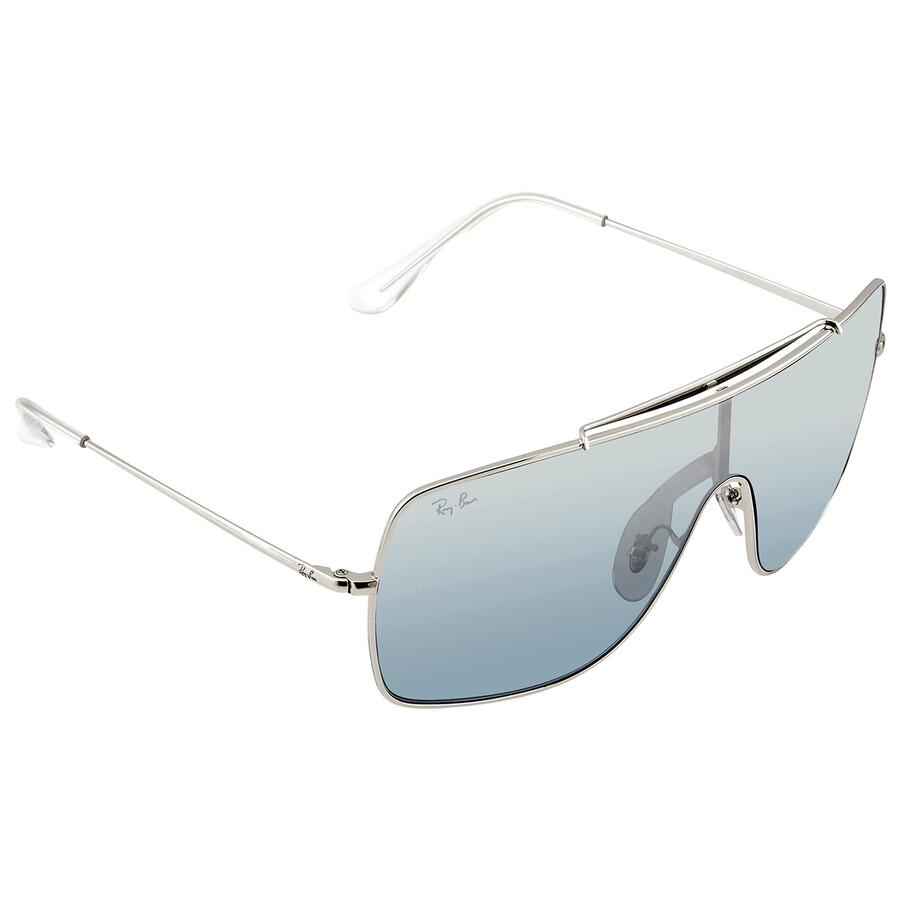 Ray-Ban Wings II Silver Sunglasses RB3697 003/Y035 8056597087117 ...