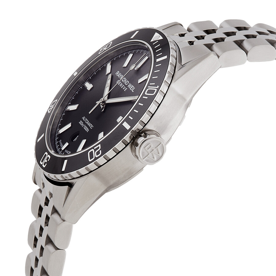 Raymond Weil Freelancer Diver Automatic Men's Watch 2775-ST1-20051 ...