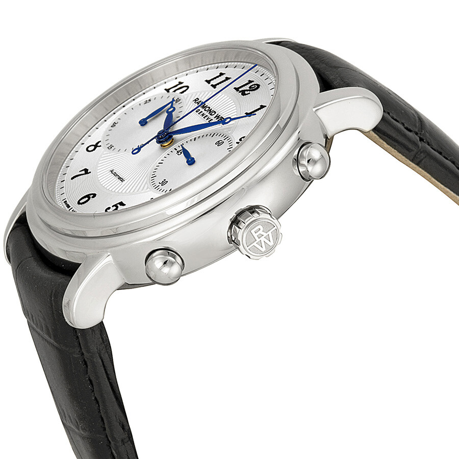 Raymond Weil Maestro Chronograph Silver Dial Men's Watch 4830-STC-05659 ...