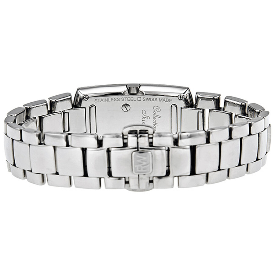 Raymond Weil Shine Diamond Ivory Dial Stainless Steel with Cream Strap ...