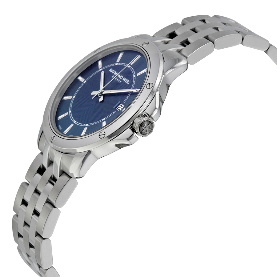Raymond Weil Tango Blue Dial Stainless Steel Men's Watch 5591-ST-50001 ...